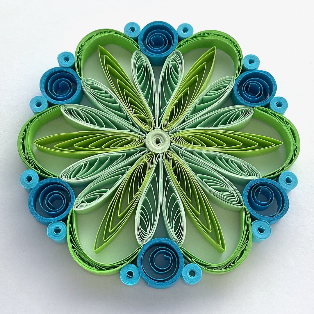 Quill Art, Quill Ornament, Quill Snowflake, Quill Christmas Ornament ...