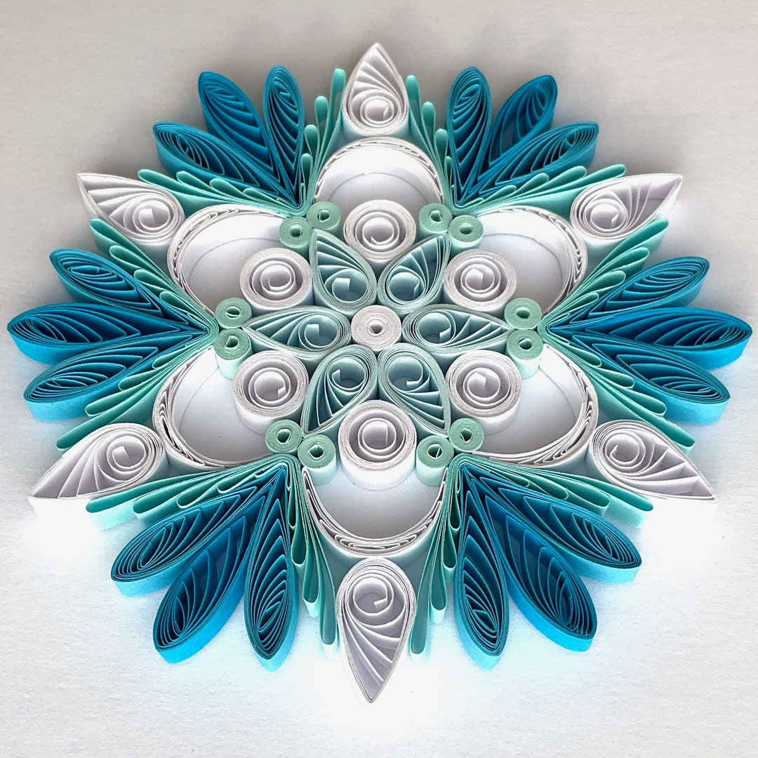 Quill Art, Quill Ornament, Quill Snowflake, Quill Christmas Ornament ...