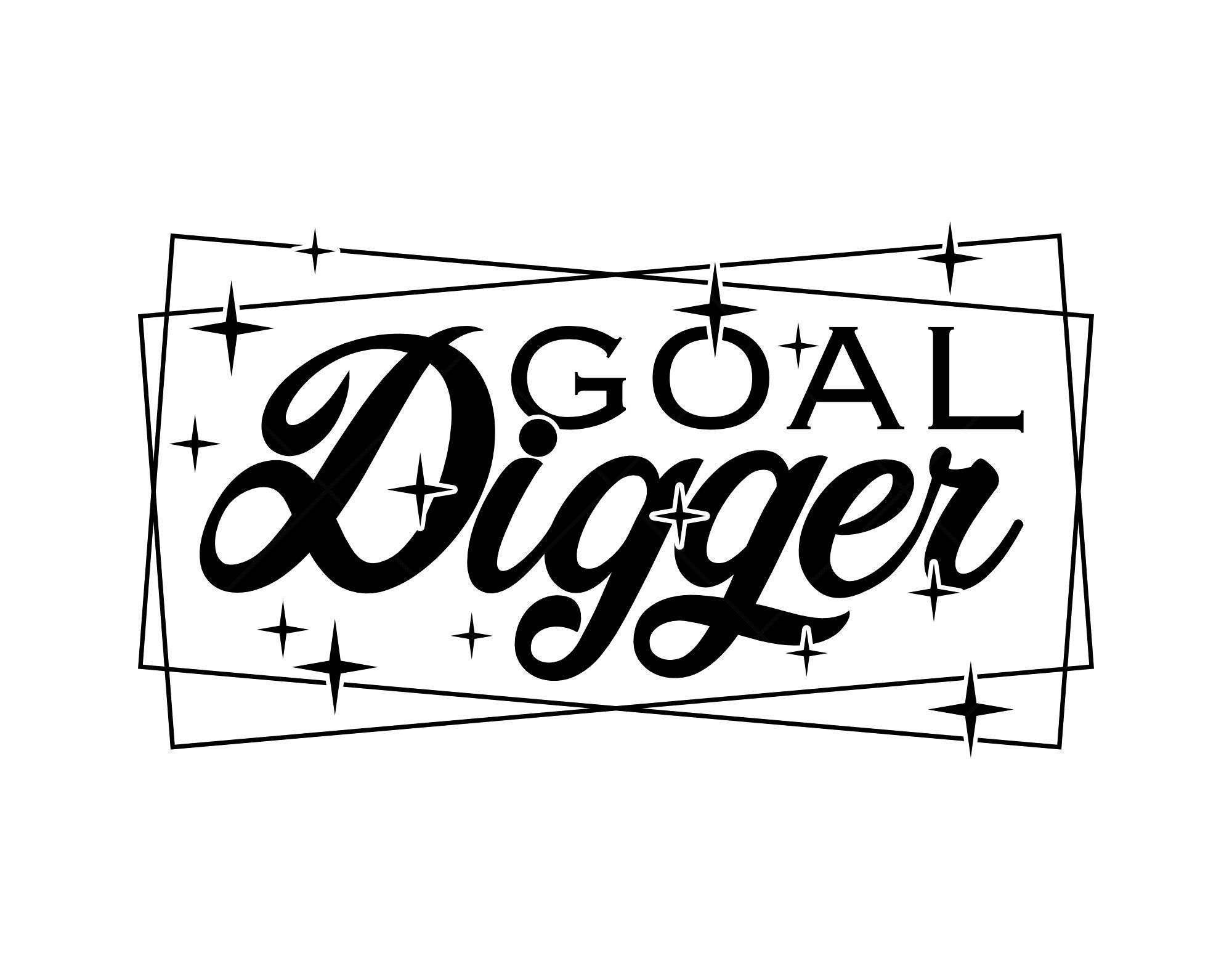 Goal Digger SVG Goals Svg Gold Svg Money Svg Success Svg - Etsy Australia