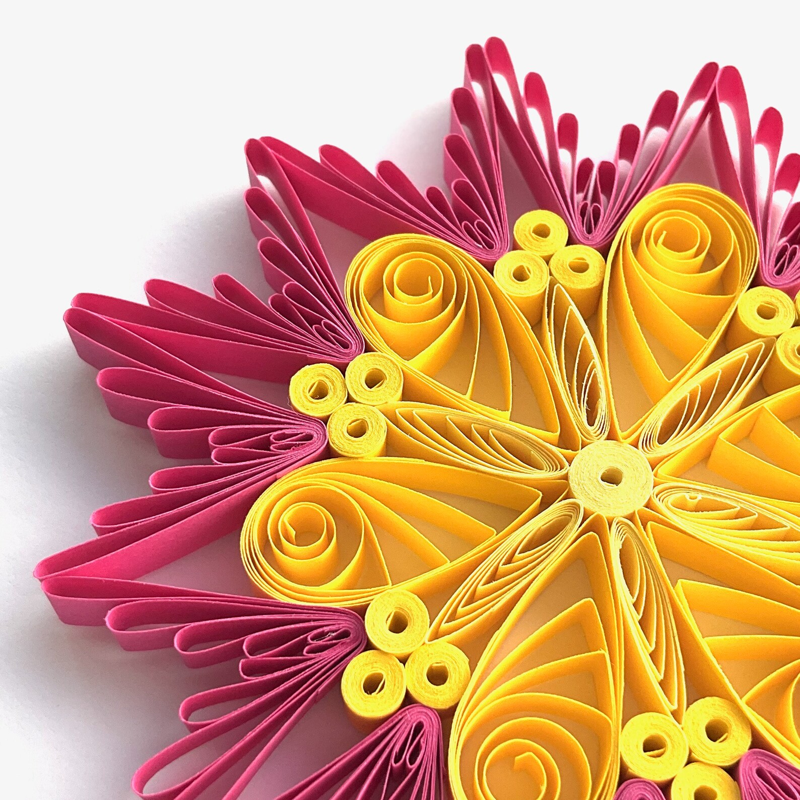Christmas Star, Quilled Snowflake, Quill Ornament, Noel Decor, Hanging ...