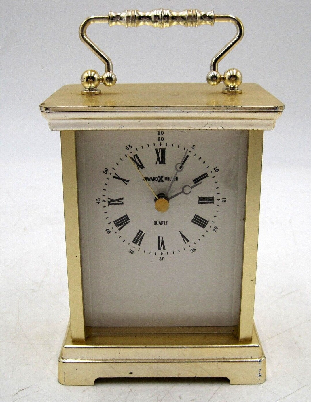 Howard Miller Mini Quartz Carriage Clock Model #613-132 West Germany - Etsy