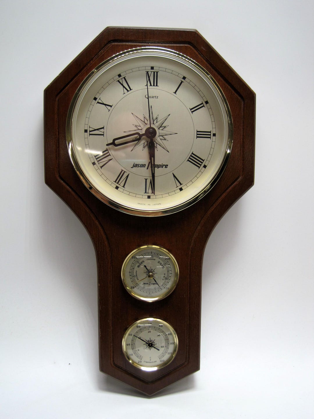 Jason Empire Kitsch Weather Station Clock Barometer Thermometer - Etsy
