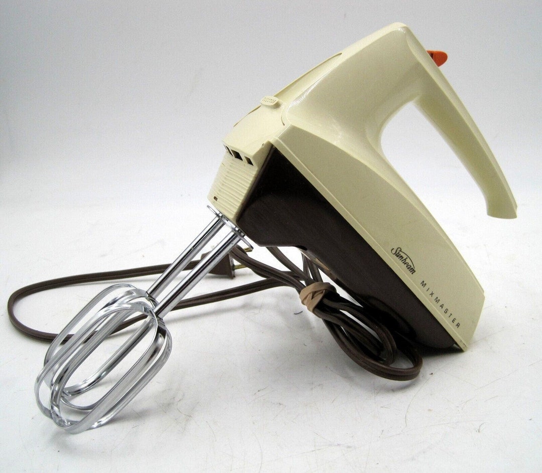 Vintage Sunbeam Mixmaster Hand Mixer Tested Works - Etsy