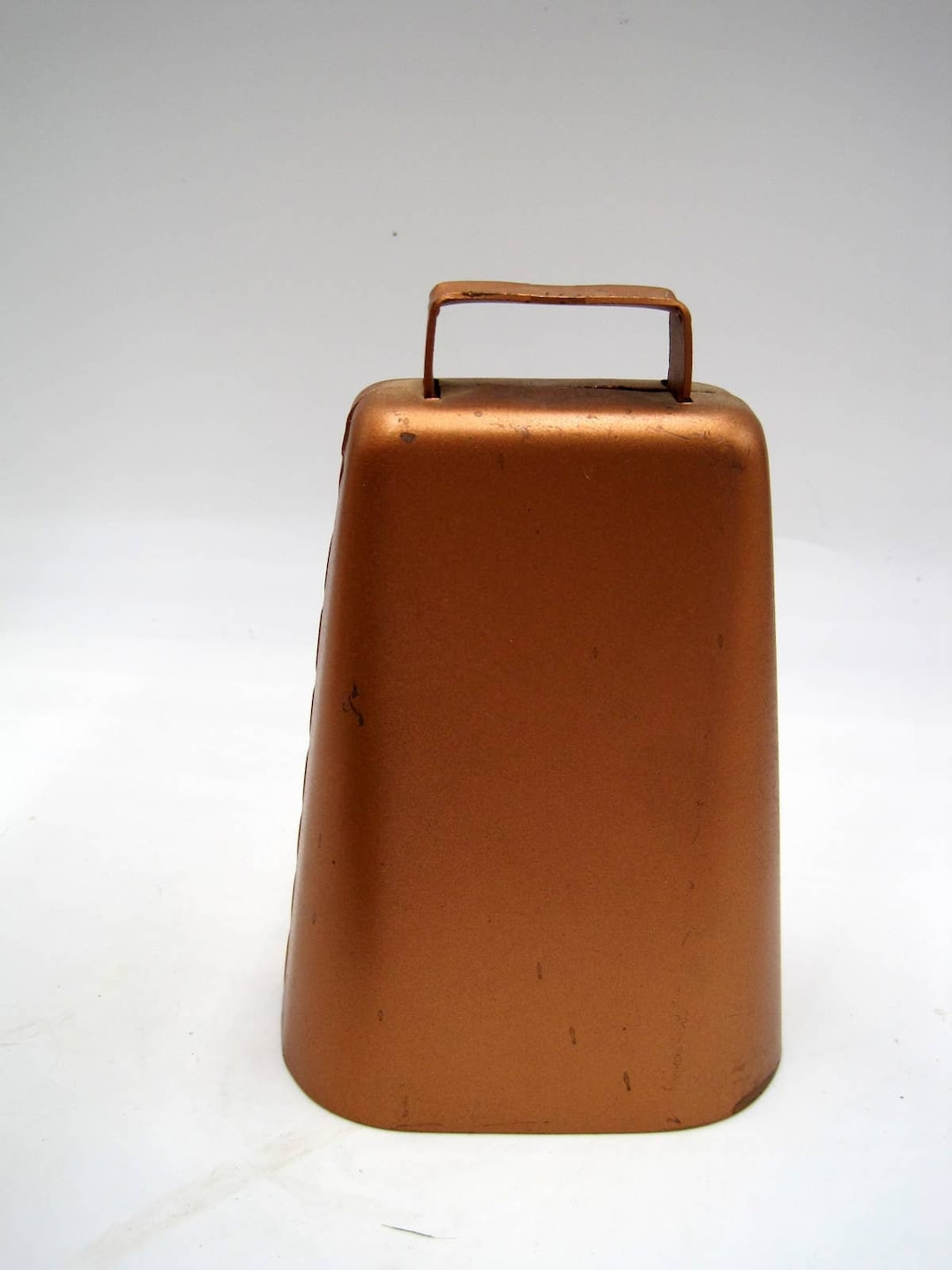 Set of 2 STEEL COW BELL Antique Style Copper Finish Cowbell Music ...