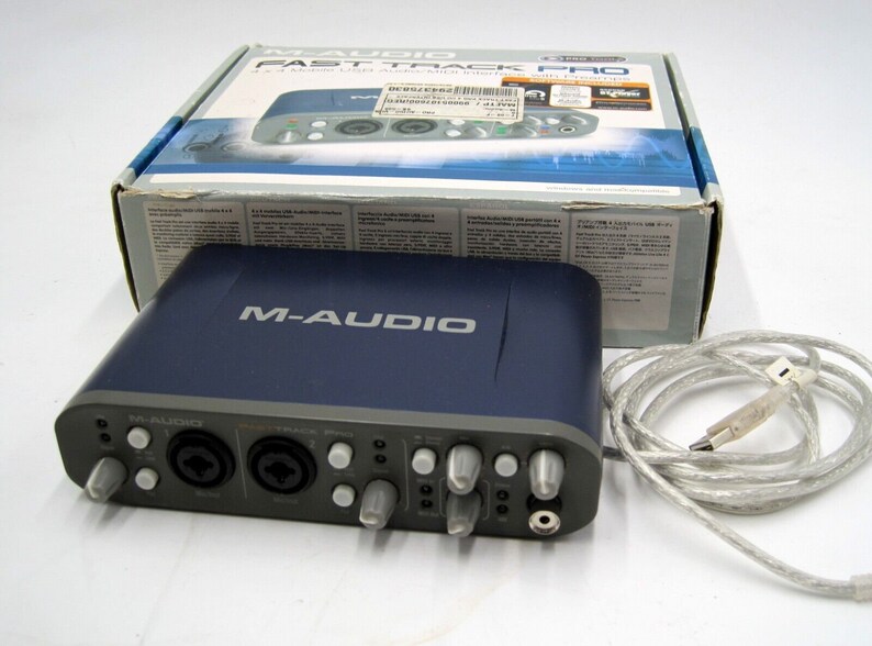 M-audio Fast Track Pro Digital Recording Interface W/USB Cable - Etsy