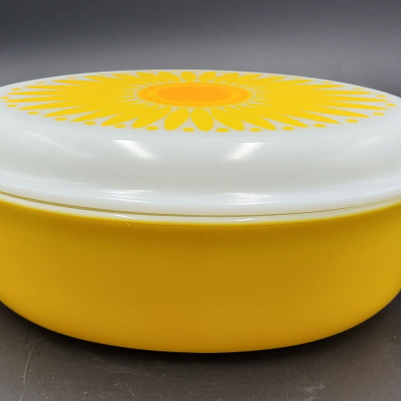 Pyrex Sunflower - Etsy