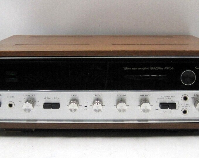 Vintage SANSUI 5000A AM/FM Stereo Receiver W/wood Case - Etsy