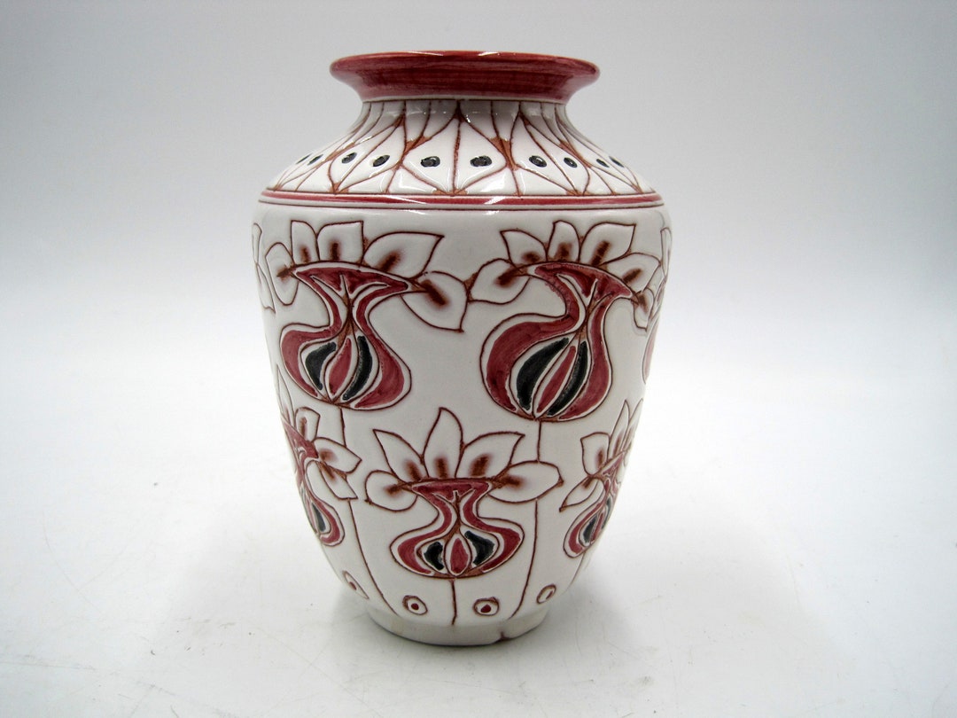 Vintage MCM Mid Century Pottery Ceramic Elle Keramikk Norway Norwegian ...