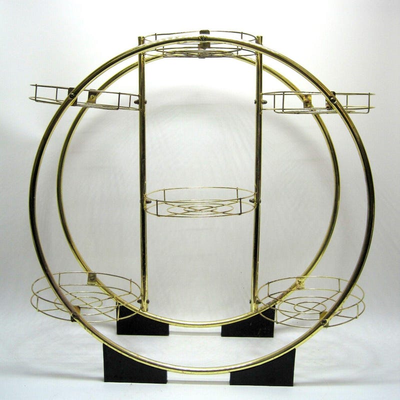 Mcm Plant Stand - Etsy