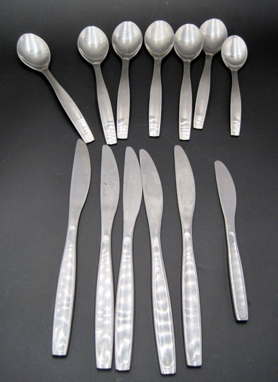 Set of 13 - Gourmet Settings GS Loft Spoons/knives - Etsy