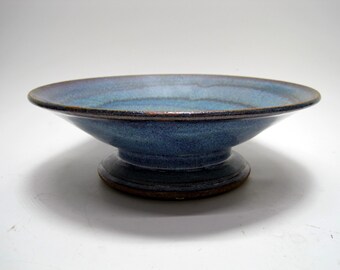 Signed Studio Pottery Low Profile Flower Frog Vase Ikebana Style PNW ...