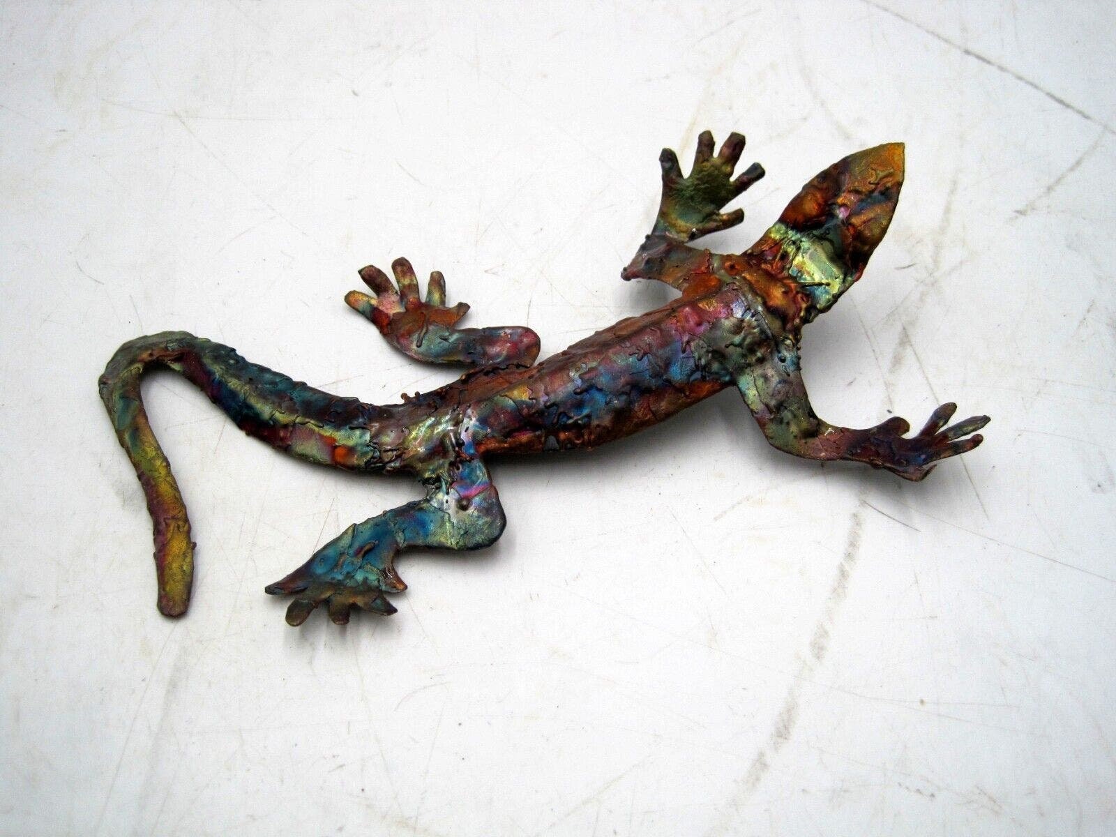 Handmade Recycled Metal Lizard Wall Hanging Decoration Mexico - Etsy