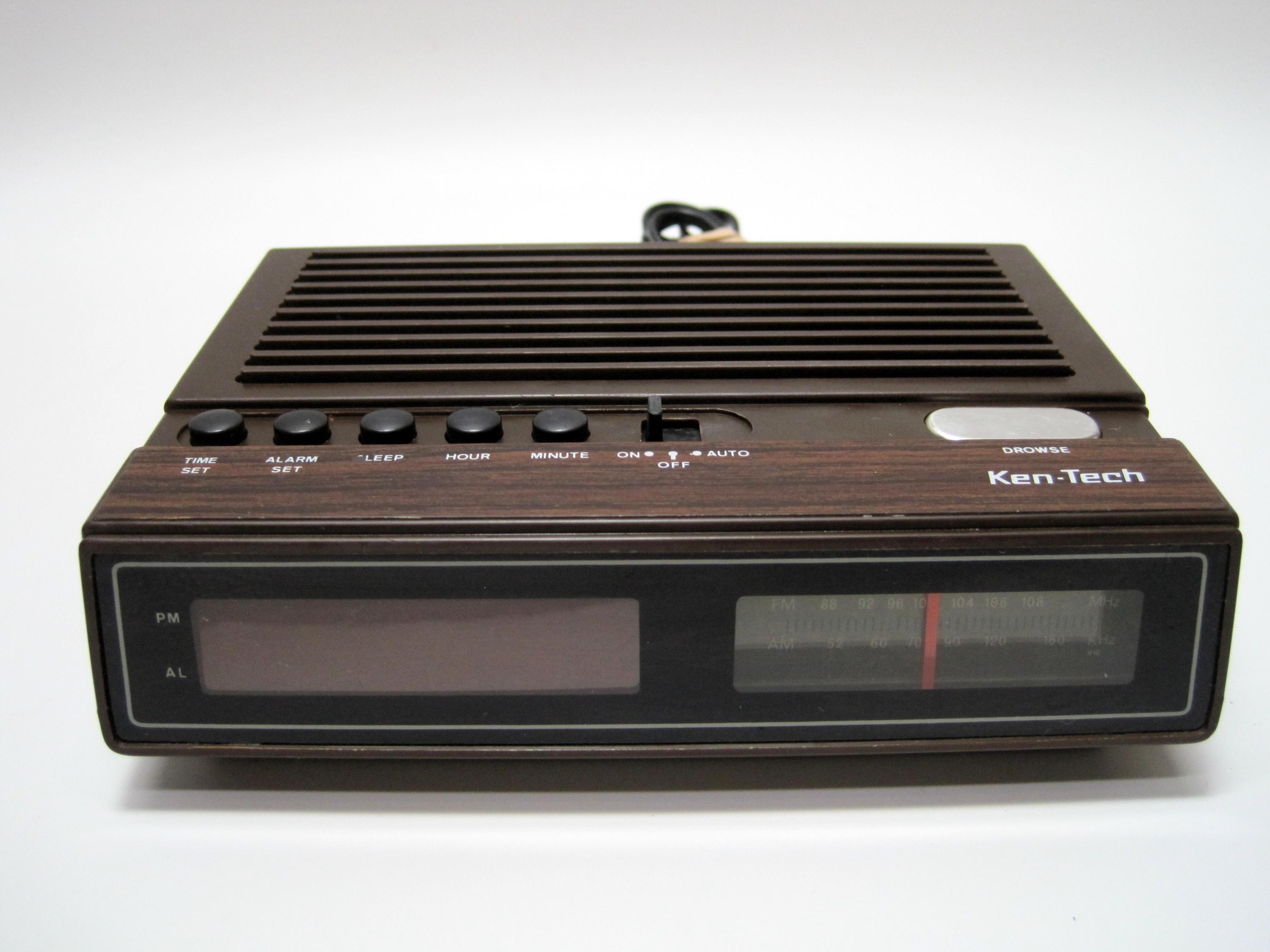 Working Ken Tech R-1660 Vintage Dual AM/FM Radio Alarm Clock - Etsy