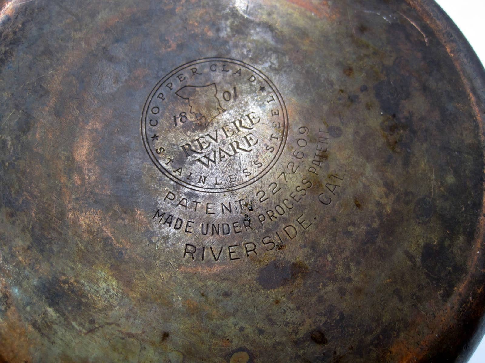 Set of 4 Vintage Revere Ware Copper Clad Bottom Pan 3qt 2qt - Etsy