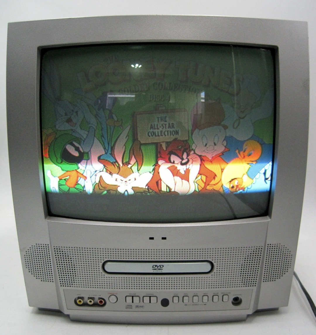 Magnavox 13 CRT TV Dvd Combo Player Hifi Vtg Retro Gaming 13MDTD20/17 ...