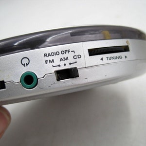 Emerson Walkman Model HD8115BK Portable CD Player Am/fm Radio Tested ...