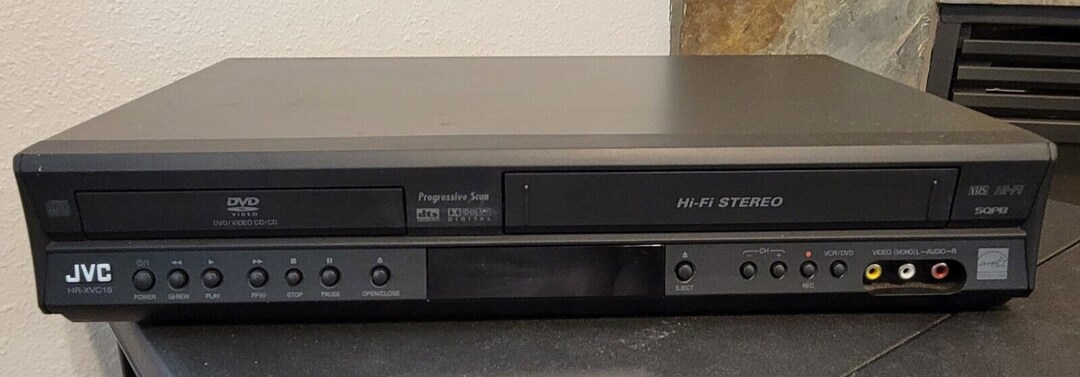 JVC Hr-xvc16bu Dvd Vcr Vhs Recorder Video Cassette Combo Player - Etsy UK