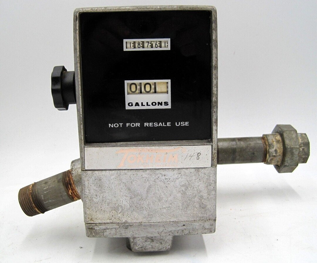 Rare Vintage Tokheim Gas Pump Meter Counter 897 - Etsy
