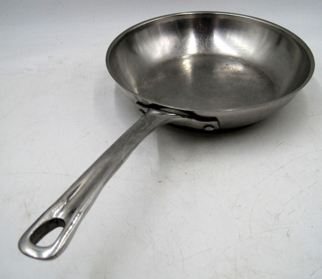 Princess House Heritage 10 Frying Pan Skillet 18/10 Stainless Steel No ...