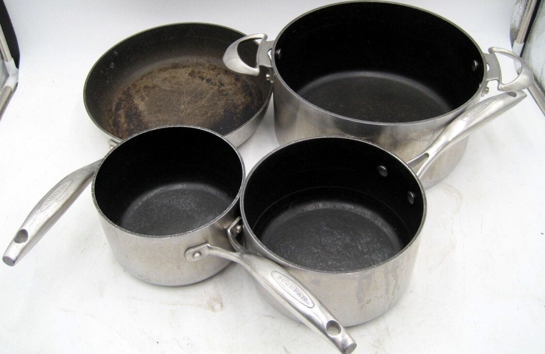 Scanpan Denmark CTX Ceramic Titanium Induction Nonstick Cookware Pans ...