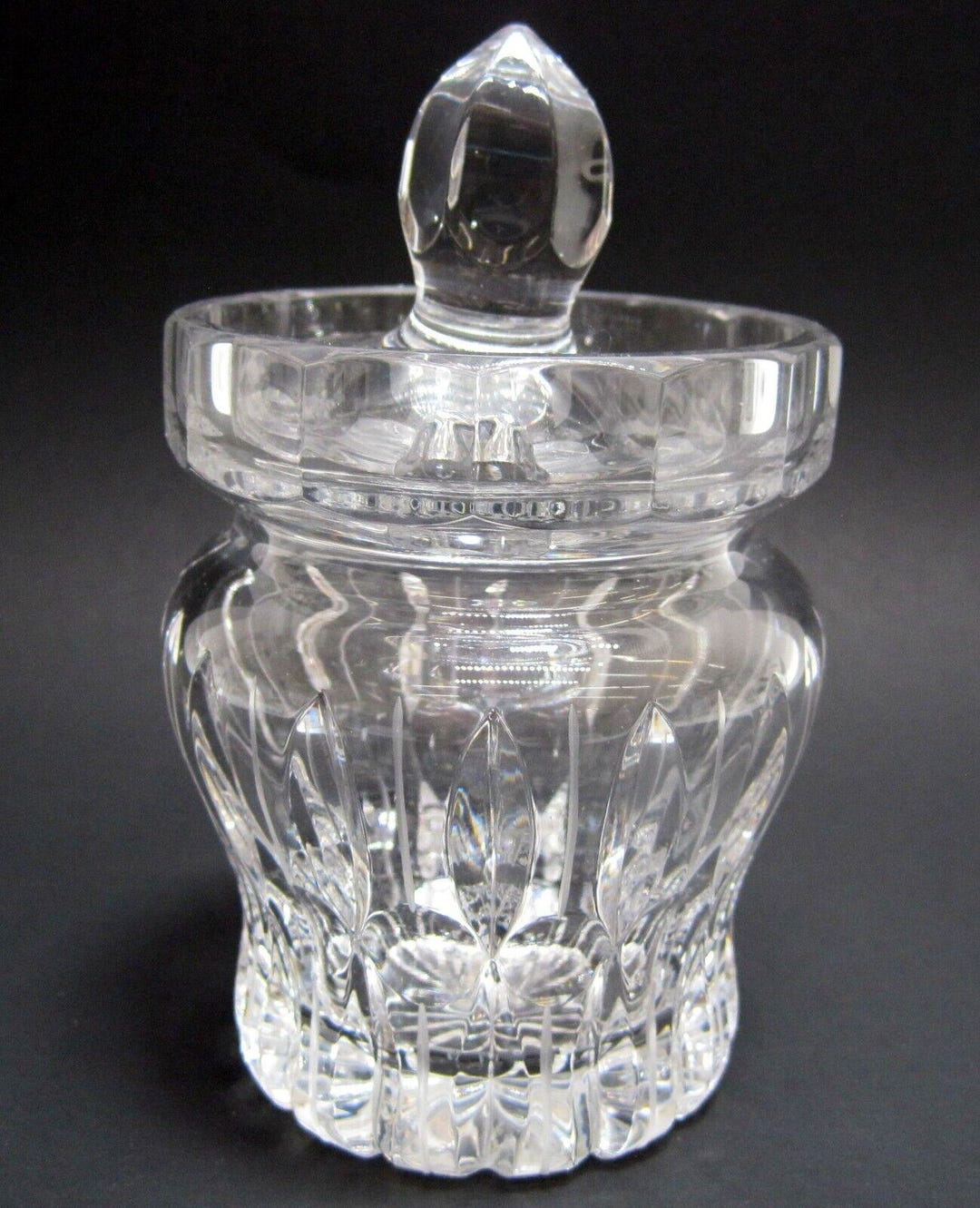 Vintage Waterford Cut Crystal Jam Jelly Honey Jar With Lid - Etsy