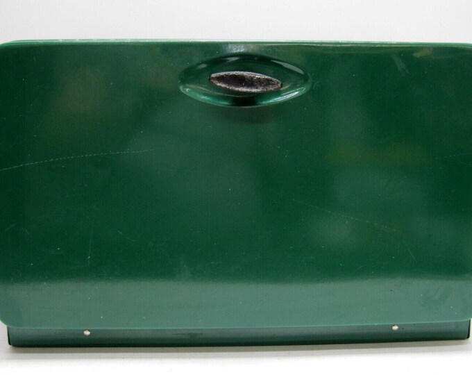 KCO Metal Bread Box Vintage Green With Shelf Made in Canada 16 1/2" - Etsy
