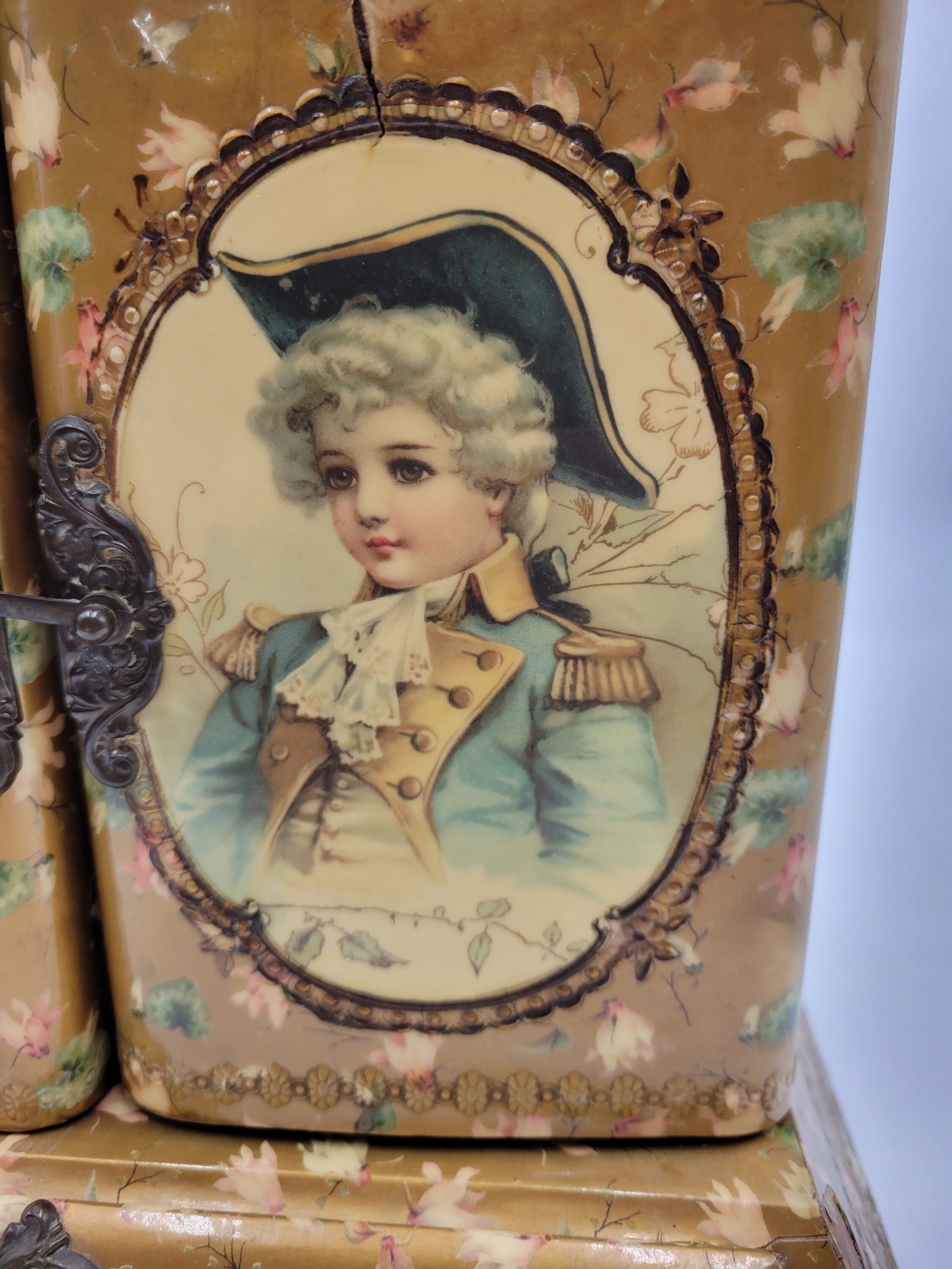 Victorian Antique Celluloid Mid-1800s Vanity Dresser Box - Etsy