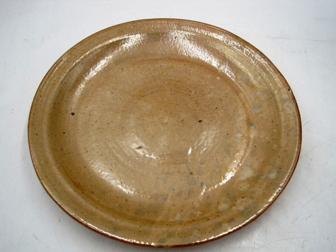 Vintage Studio Pottery Plate by Nils Lou PNW Oregon Artist - Etsy