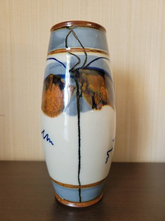 Sam Scott Artist Pacific Northwest Studio Art Pottery Vase - Etsy