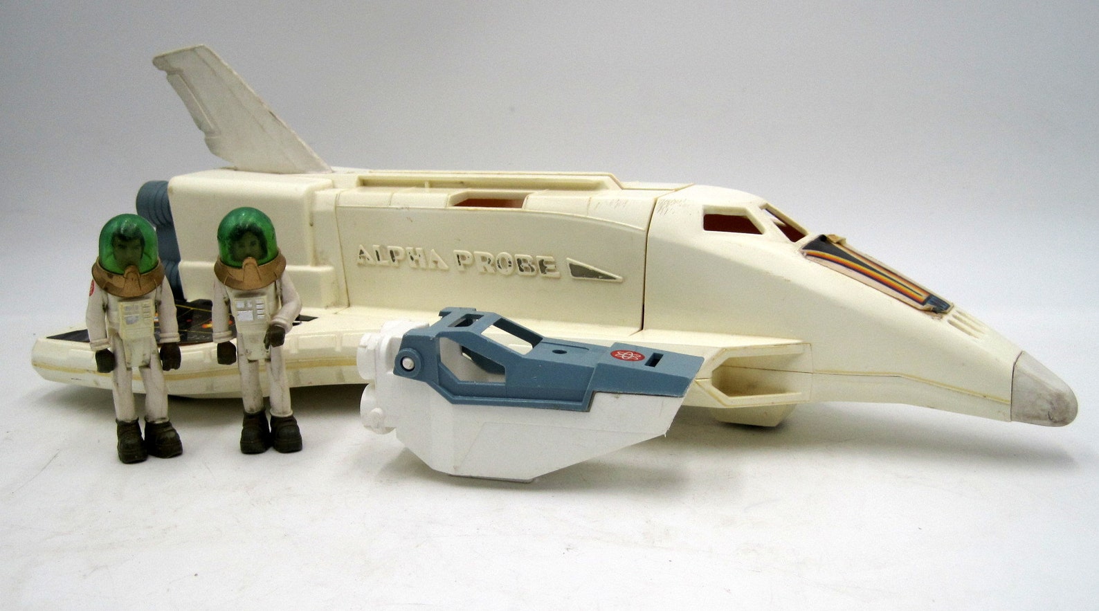 Vintage Fisher Price Alpha Probe Spaceship With Astronauts Tested ...
