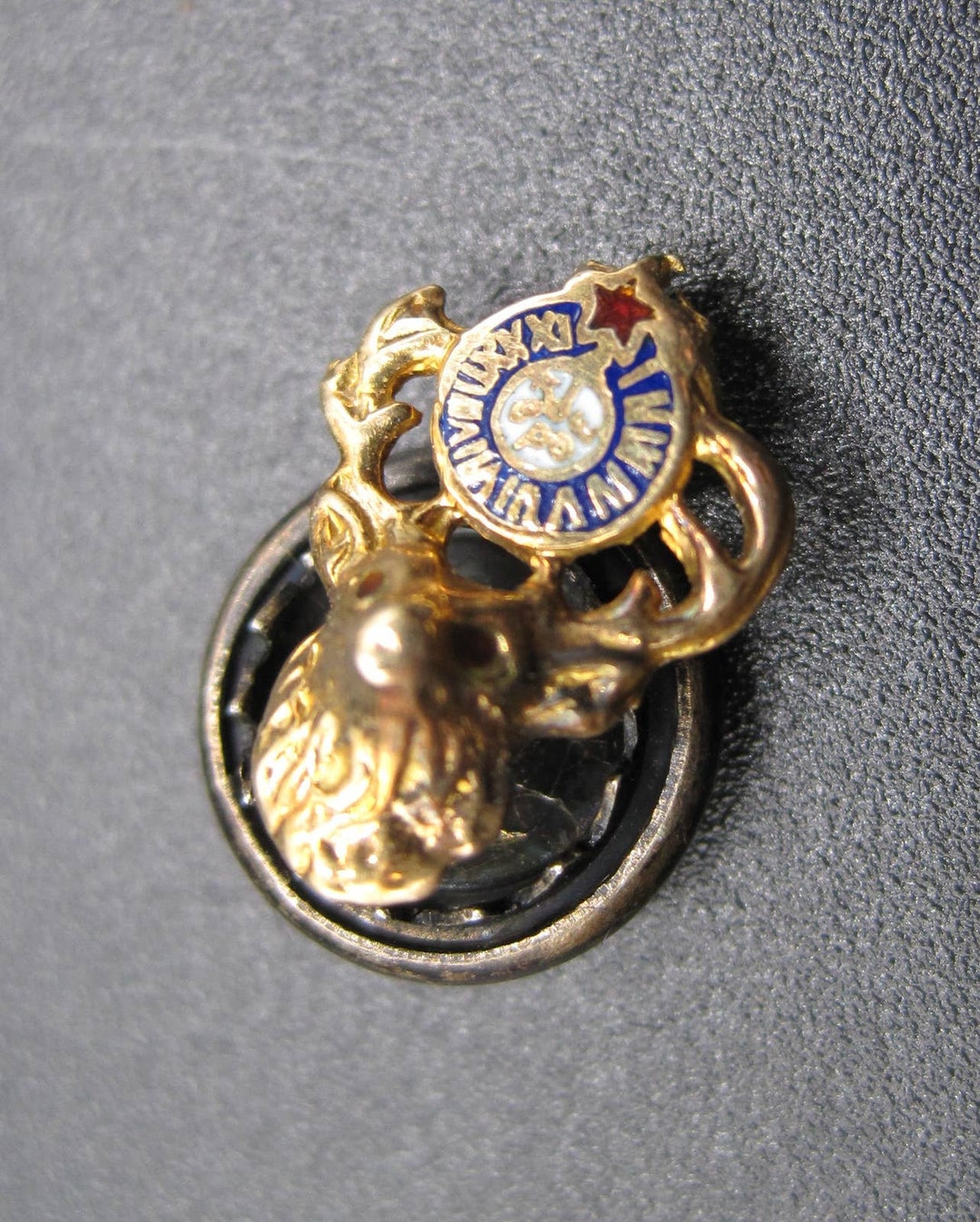 Vintage 10K Gold BPOE Small Screw Back Lapel Pin - Etsy