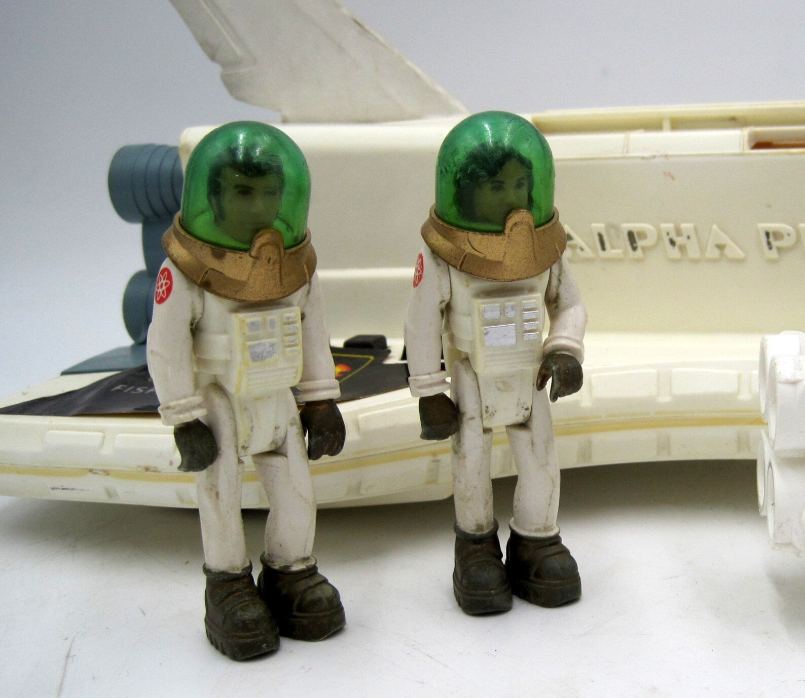 Vintage Fisher Price Alpha Probe Spaceship With Astronauts Tested ...