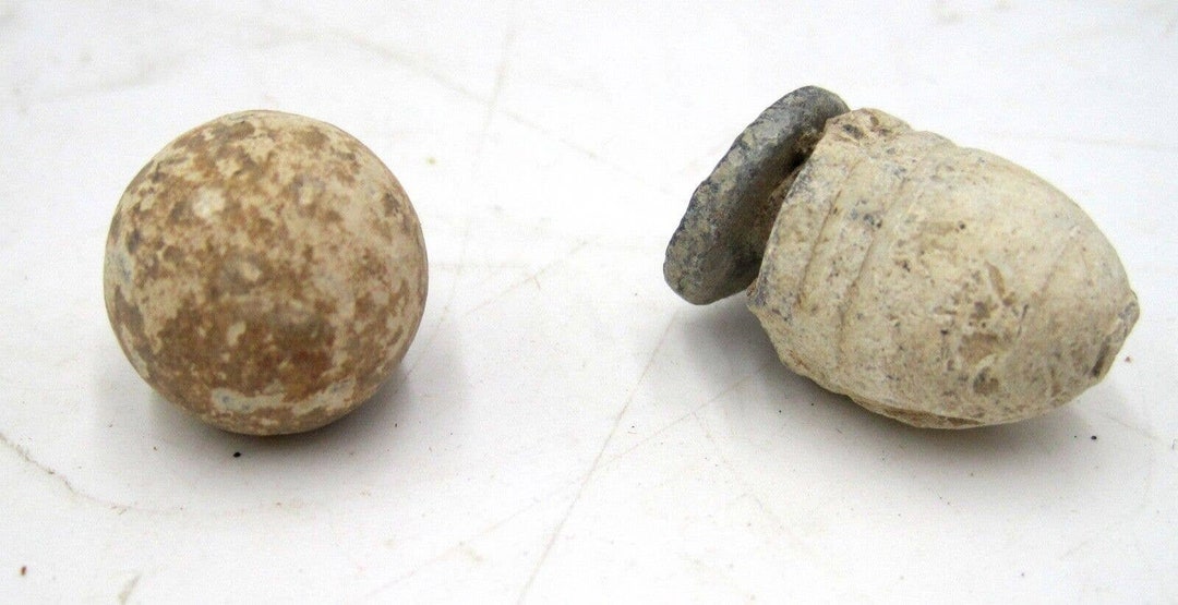 Nice Original Civil War Excavated WILLIAMS Cleaner Type III Bullet ...