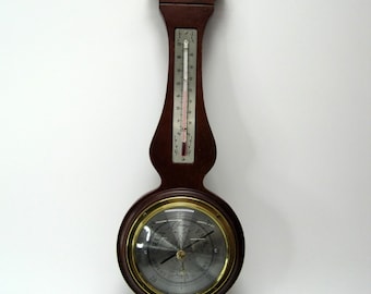 Barometer Airguide USA Banjo Style Weather Station Thermometer - Etsy
