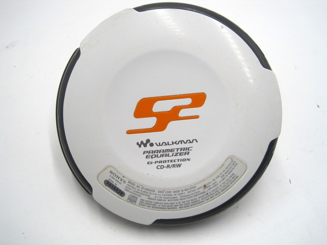 Sony Walkman S2 D-NS505 Atrac3 Plus CDR RW MP3 Portable CD Player ...