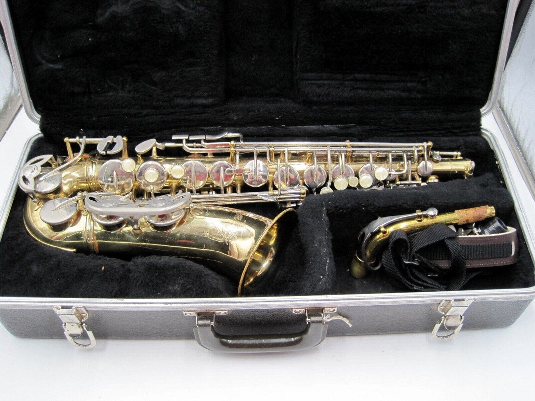 Vintage 1980's Armstrong Alto Saxophone W/case+h Couf Special ...