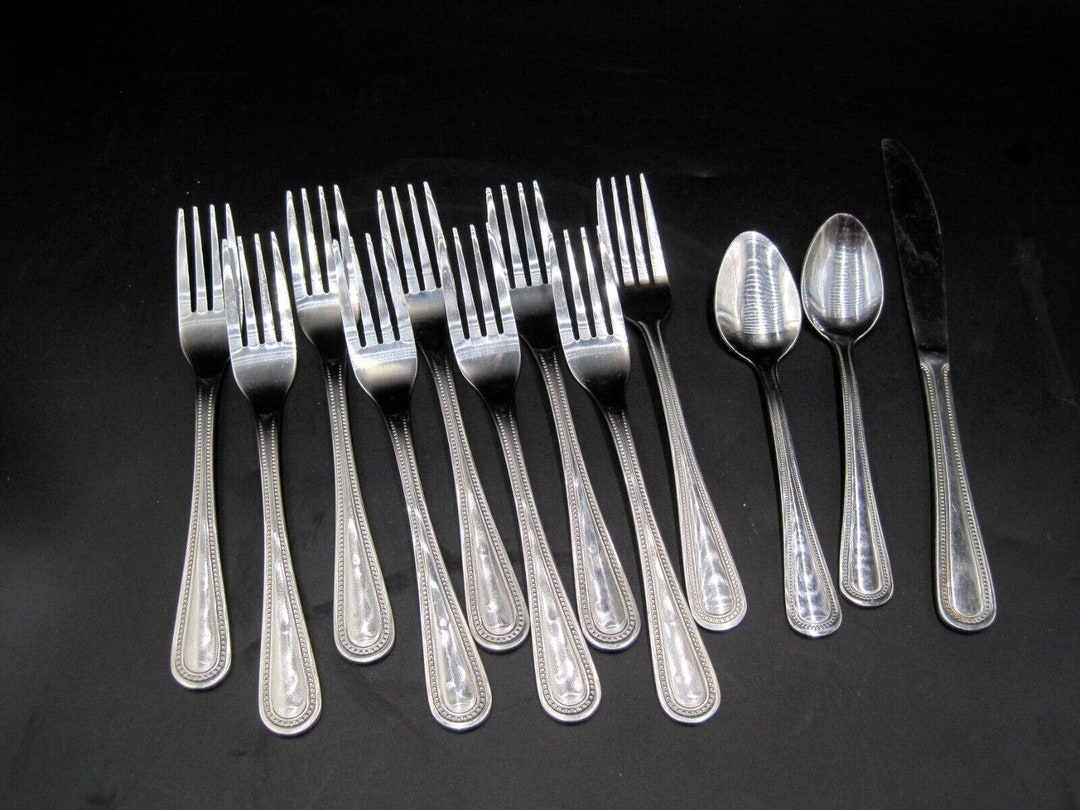 12 Pieces Farberware Stainless Steel COSMOPOLITAN Flatware - Etsy