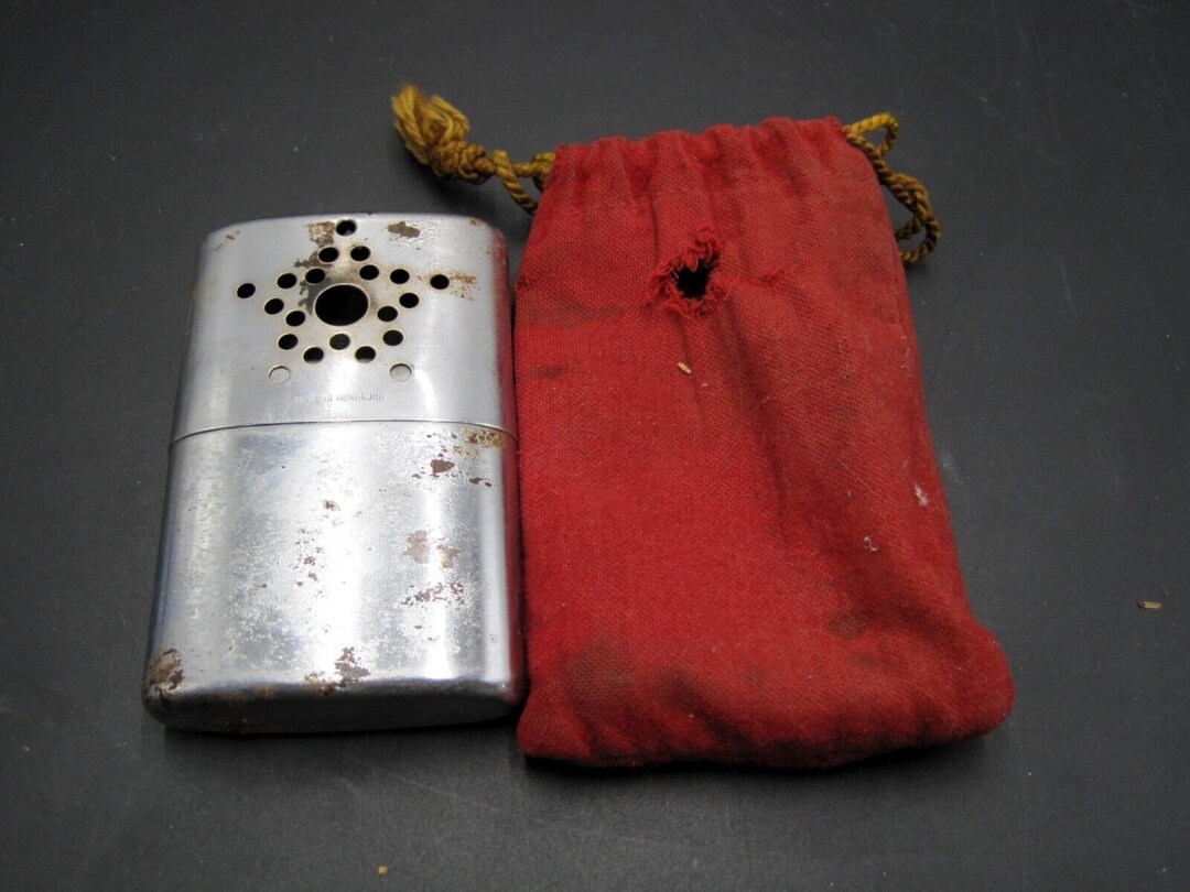 Lot of 3 Vintage Hand Warmers Jon E Zippo Hong Kong W/pouches - Etsy