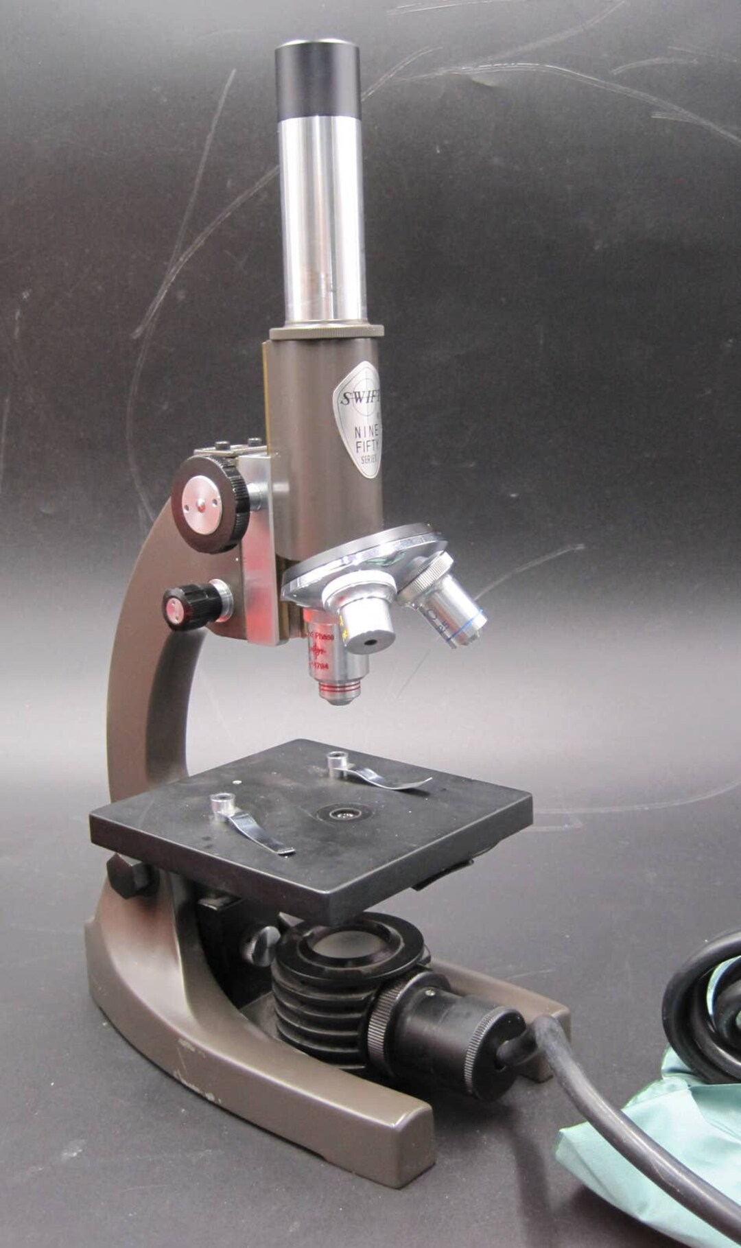 Swift Nine Fifty 950 Compound Monocular Microscope W/4x 10x 40x ...