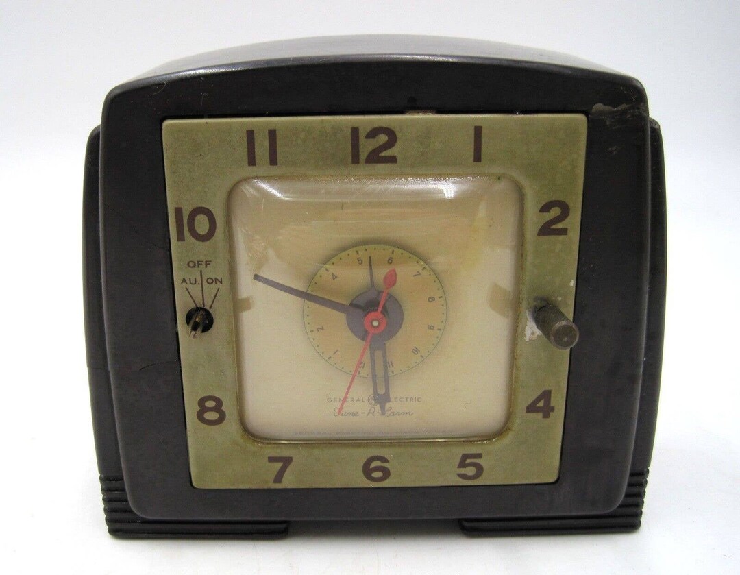 Vintage Bakelite General Electric Tune-a-larm Alarm Clock - Etsy