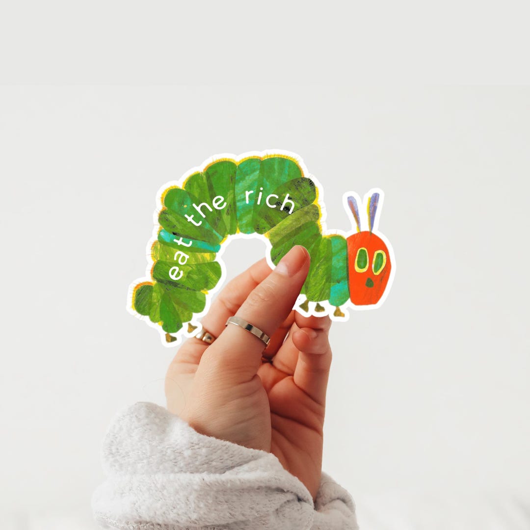 Eat the Rich Sticker Resistance Sticker Deny Defend Depose Gifts for ...