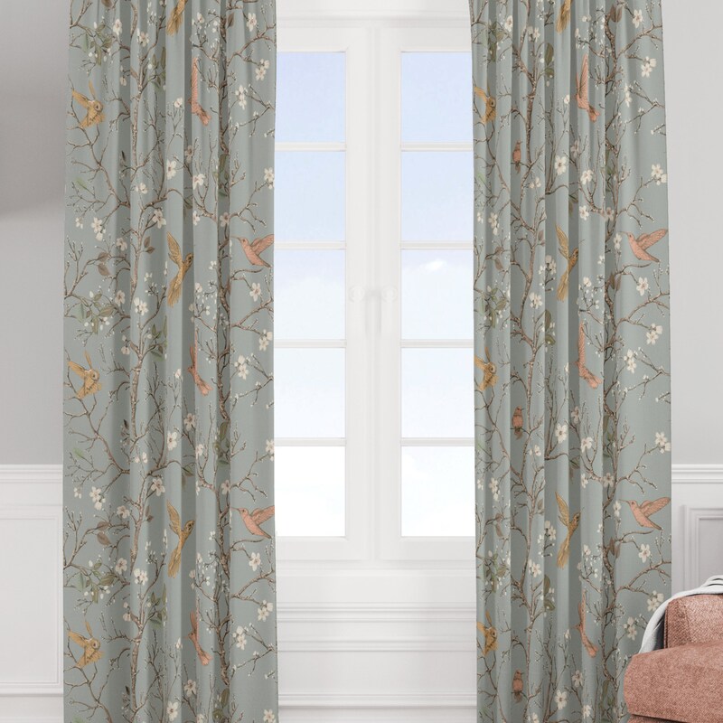 Bird Curtains - Etsy