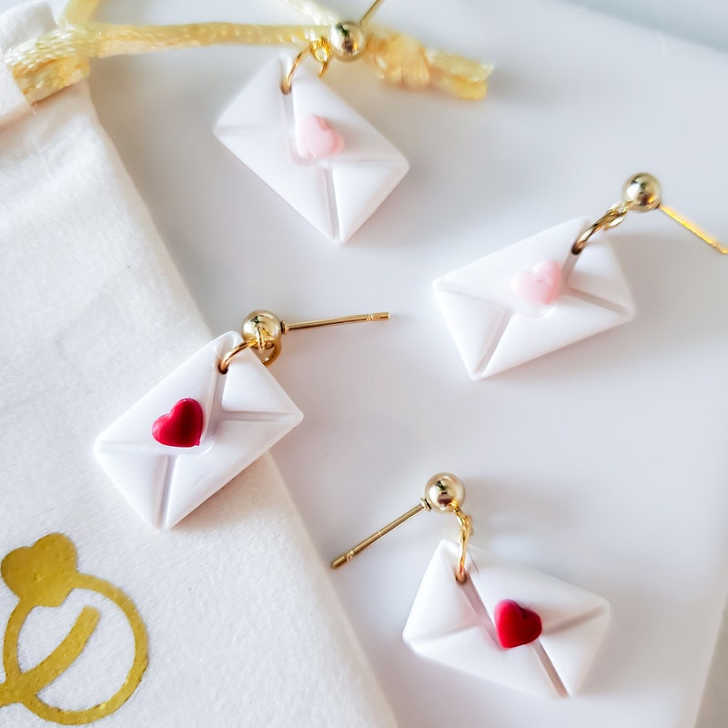 Envelope Earrings - Etsy