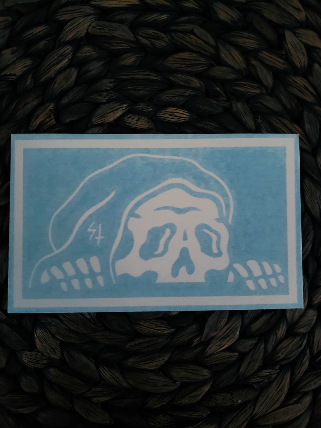 6in Lurking Class Grim Reaper Vinyl Sticker - Etsy