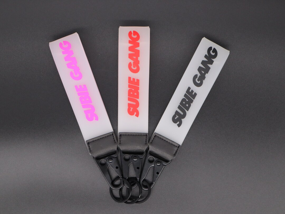 Subie Gang Lanyard Jet Tag Keychain - Etsy