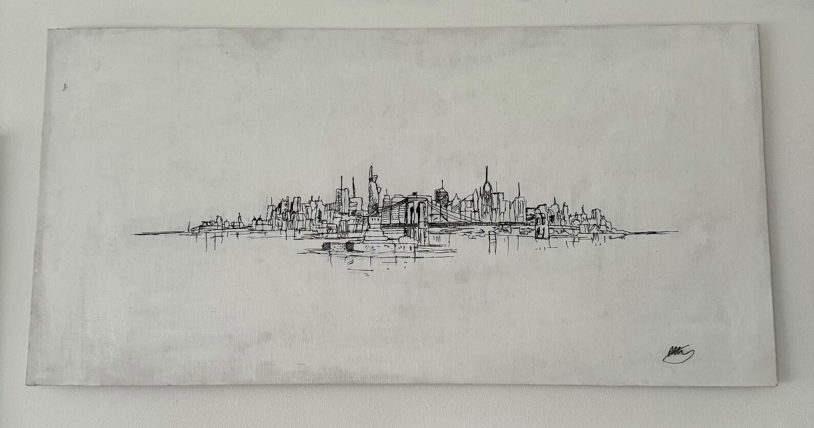 Line Drawing : New York City - Cityscape - Etsy