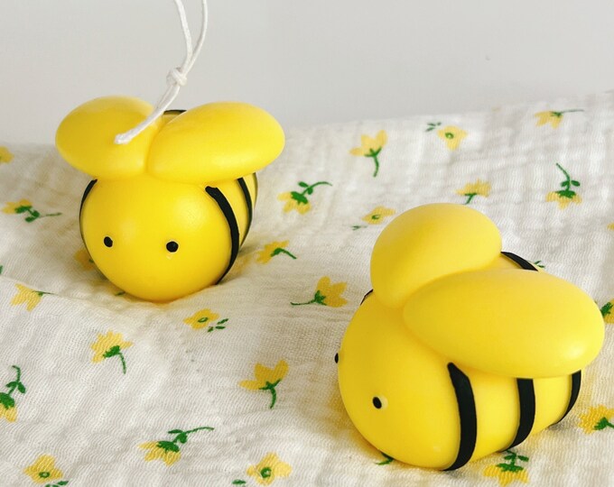 Honey Bee Candle, Bumble Bee Candle, Bee Candle, Honey Bee Gift ...