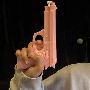 Gun Candle, Pistol Candle, Y2k Decor, Room Decor, Anime Gifts, Desk ...