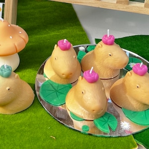 Capybara Candle, Capybara Decor, Capybara Gifts. Cottagecore Aesthetic ...