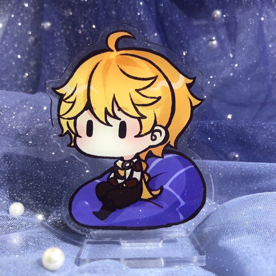 Hikariclearancegenshin Impact Chibi Aether/male Traveler Double-sided ...